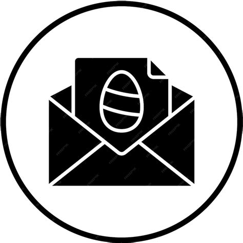 Premium Vector Vector Design Easter Letter Icon Style