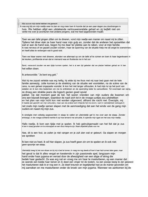 Mijn Zus En Mijn Nicht Hebben Me Geneukt Pdf