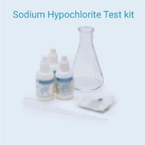 Sodium Hypochlorite Test Kit At ₹ 2000 Piece Maya Puri New Delhi