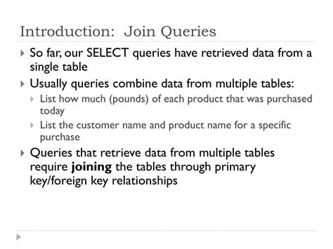 Ppt Join Queries Powerpoint Presentation Free Download Id5141994
