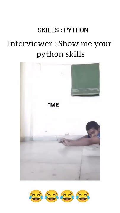 Skills Of Pythons 😂😂python Pythontutorial Funnyvideo Coding Code