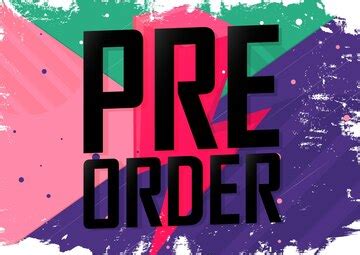 Preorder Sale Poster Design Template Limited Time Only Discount Banner