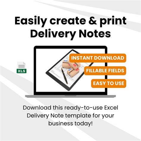 Delivery Note Template Sydney Webb