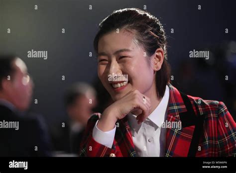 Chinese Table Tennis Player Ding Ning Attends The Star Awards Of The