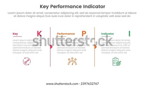 Kpi Key Performance Indicator Infographic 3 Stock Vector Royalty Free 2397632767 Shutterstock