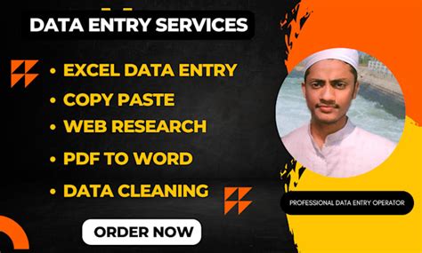 Do Copy Paste Data Entry Web Research Data Cleaning By Maaz Dataentry Fiverr