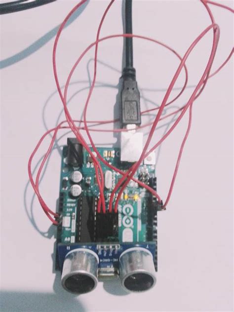 Ultrasonic Range Detector With Arduino Using The SR Ultrasonic Sensor