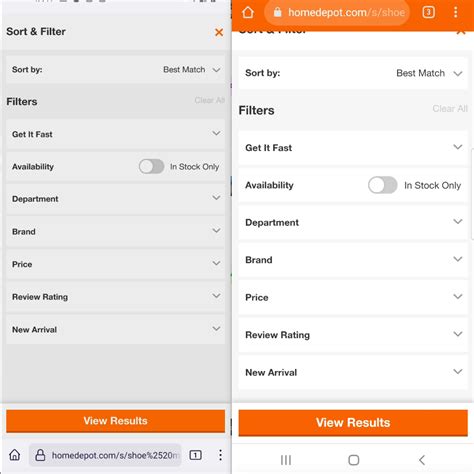 Homedepot Design Is Broken Issue Webcompat Web Bugs GitHub