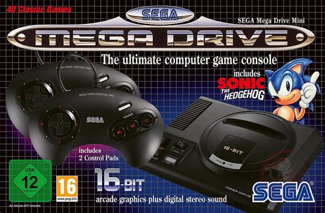 Sega Mega Drive Mini Console Smd New Buy From Pwned Games With
