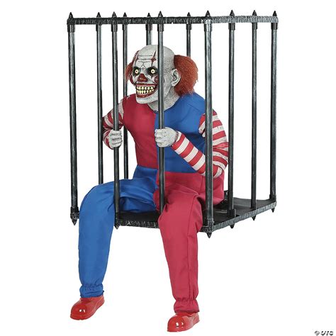 Animated Caged Clown Walk Around Dr Hydes Laboratory