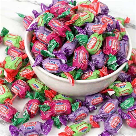 Dubble Bubble Assorted Fruit Flavored Gum Bulk Bag