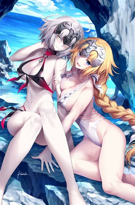 Rule 34 2girls Blonde Hair Blue Eyes Bra Fateapocrypha Fategrand