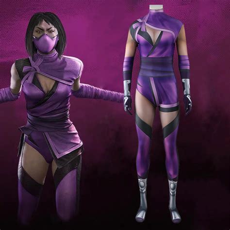 Mortal Kombat 11 Mileena Costume Bodysuit Mileena Cosplay Cosplay