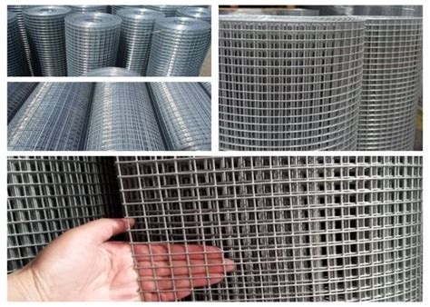Rust Resistant Galvanized Surface Welded Wire Fencing Rolls 15mm Diameter