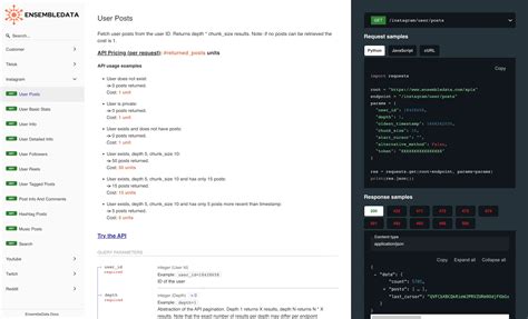 instagram data scraping api ensembledata