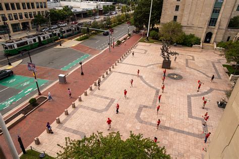 Bu Pep Band Practice From Above Bu Today Boston University