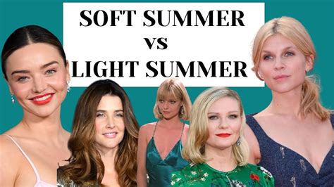 Soft Summer Vs Light Summer Differences And Similarities Soft Summer