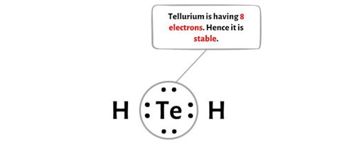 H2te Lewis Structure In 6 Steps With Images