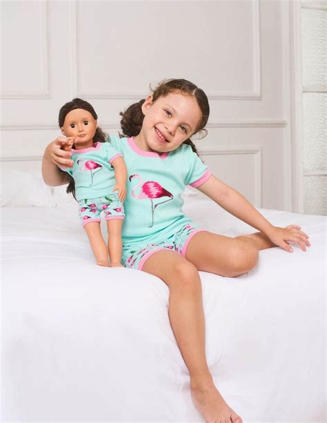 Matching Girl And Doll Cotton Pajamas Girls Pajamas Girl Dolls Cotton