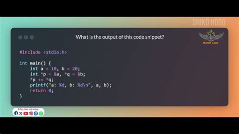 Maho Jase It On Linkedin Pointer Arithmetic In Action Watch How Pointers Can Modify Variable
