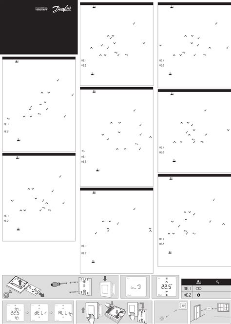 Danfoss Icon Wireless Room Thermostat Handleiding 2 Paginas
