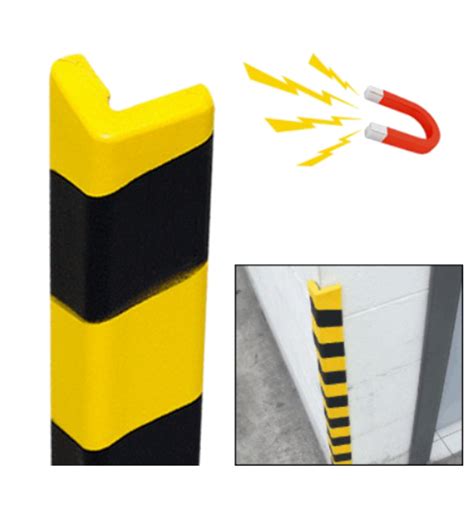 Paracolpi Safein Magnetico Ang Lato 45mm Giall Ner Mm780 Mm Sikura