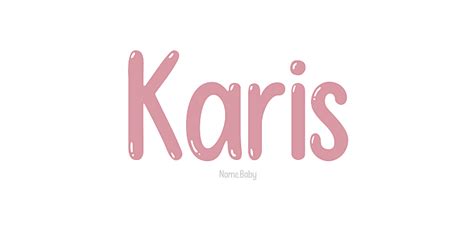 Karis Name Meaning And Popularity