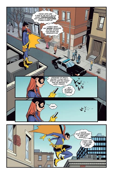 Weird Science Dc Comics Preview Batgirl 9