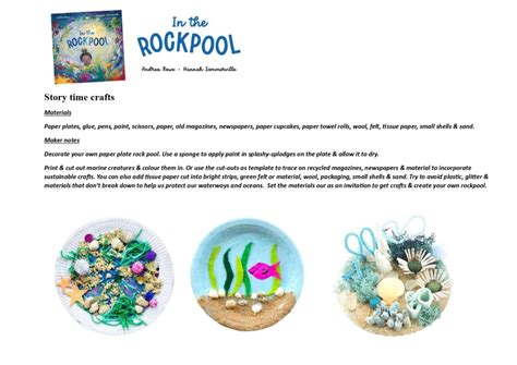 In The Rockpool Teaching And Library Resources Andrea Rowe