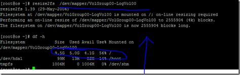 my note on solutions how to resize expand partition on centos hosted