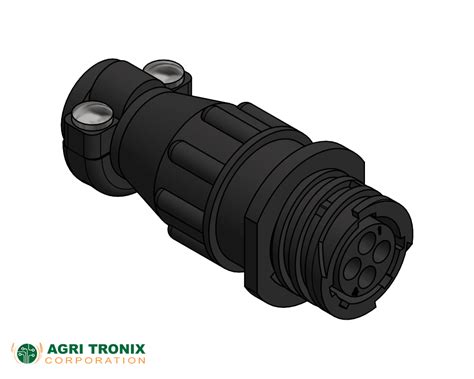 Amp 206430 2 04 Terminal Cpc Reverse Sex Receptacle Connector Kit