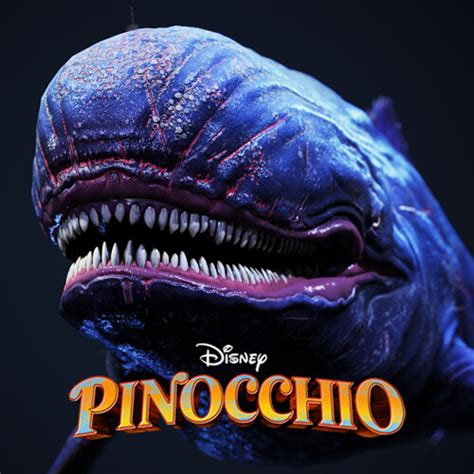 Pinocchio 1940 Monstro Monstro The Whale Mkxxkx