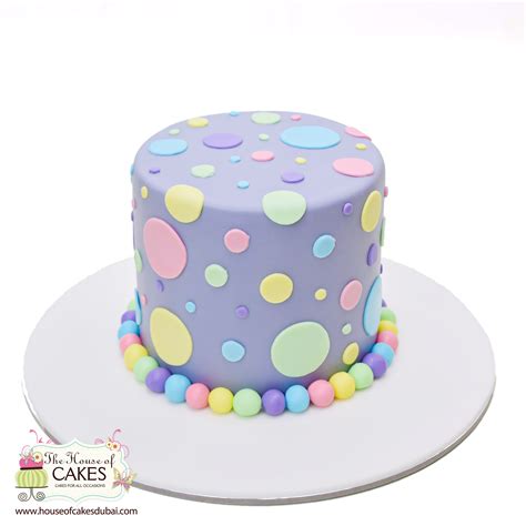 Polka Dot Cakes For Girls Black Polka Dot Cake Decorated Cake By