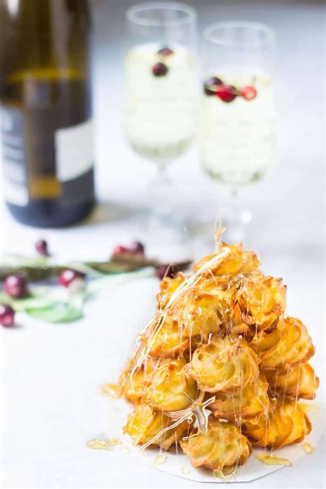 Croquembouche Recipe Cream Puff Tower Profiterole Mon Petit Four