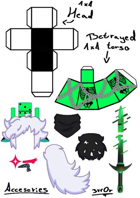 Forsaken Roblox Papercraft