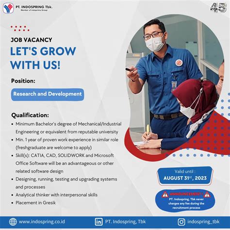 Pt Indospring Tbk On Linkedin Joinourteam 56 Comments