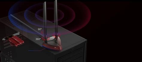 Buy Tp Link Archer Txe E Pcie Wireless And Bluetooth Adapter Archer Txe E Pc Case Gear