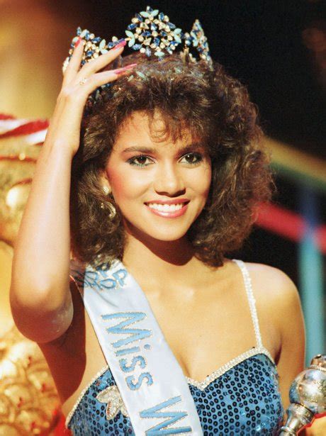 Halle Berry As Miss World In 1986 Beautiful Women At Every Age Heart