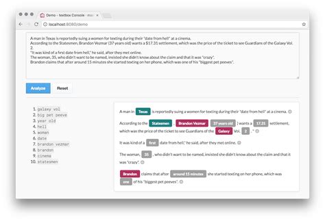 Textbox · Docs · Machine Box · Machine Learning In A Box