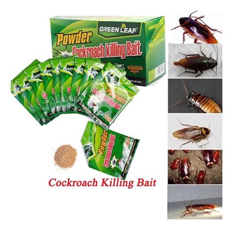 B 50pcs Effective Powder Cockroach 135b Killing Bait Roach K Mercadolibre