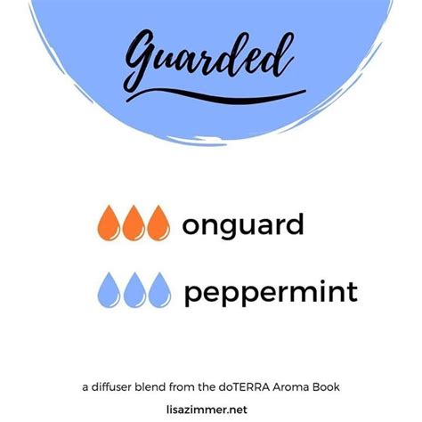 On Guard And Peppermint Diffuser Blends Peppermint Diffuser
