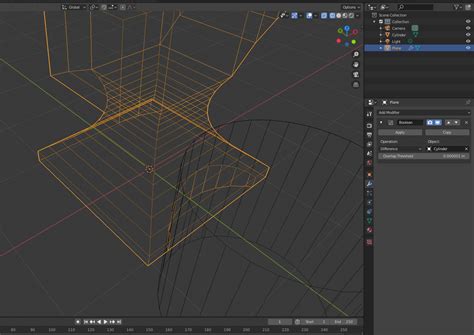 I Cannot Get The Boolean Effect Like I See In Tutorials Unless I Delete