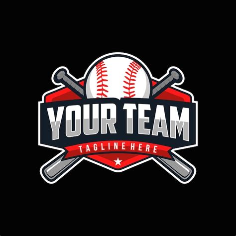 Modern Professional Baseball Template Logo Design For Baseball Club Premium Vector