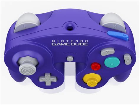 Modelo 3d Controlador De Gamecube Nintendo Turbosquid 981327