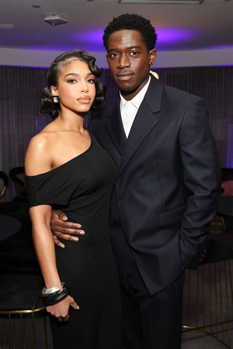 Lori Harvey And Damson Idris Attend Snowfall Premiere In La Popsugar Celebrity