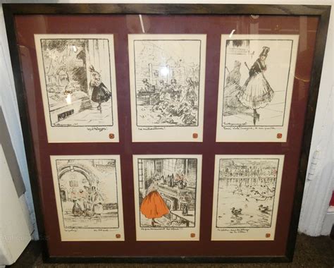 Antiques Atlas Set Of 24 Ww1 Lithographs Paul Hagemans As136a2272
