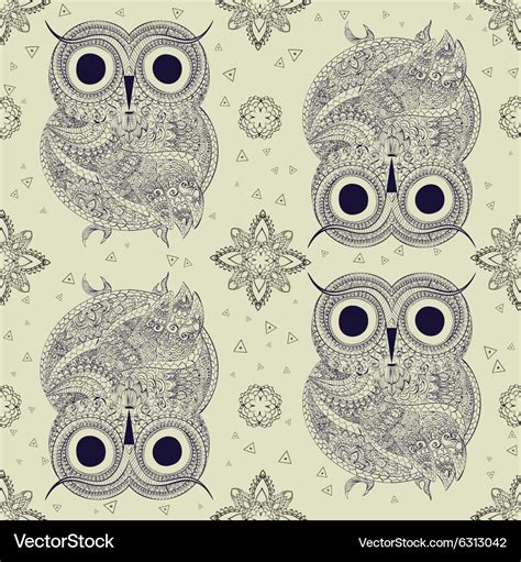 Owl Bird Royalty Free Vector Image Vectorstock