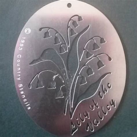 Brass Embossing Stencil Etsy