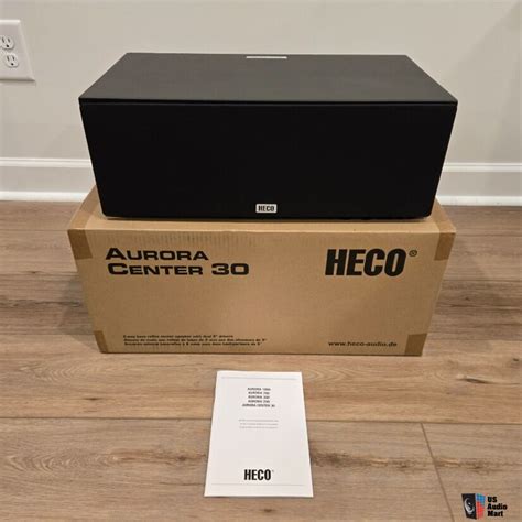 Heco Aurora Center 30 Ebony Black Center Speaker For Sale Canuck