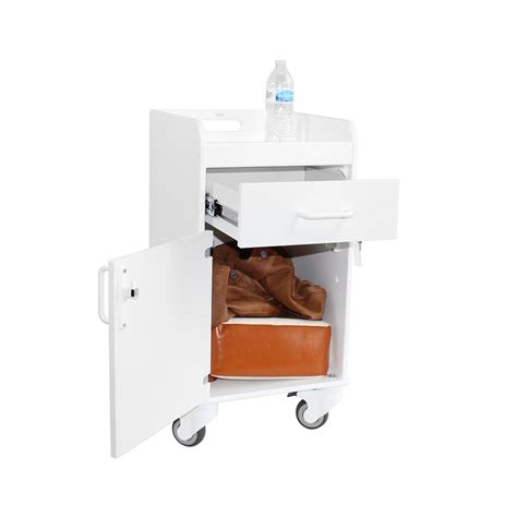 White Bedside Cart